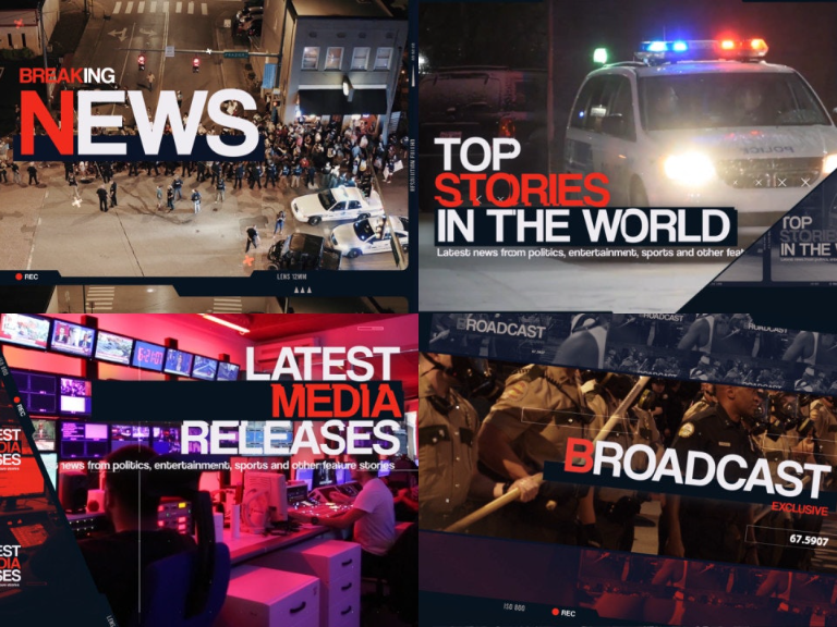 PR模板 | 新闻报道字幕排版节目动态文字流媒体视频_猿文件网官方账号-站酷ZCOOL