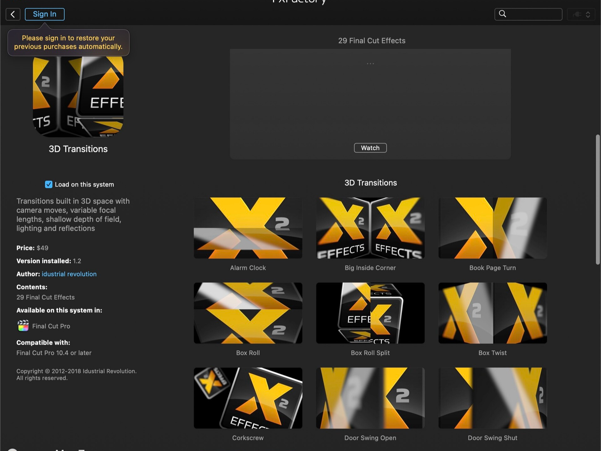fcpx插件:XEffects 3D Transitions(华丽3D过渡转场)_醉舞千年杯莫停-站酷ZCOOL