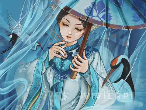 青花瓷_vivier_p-站酷ZCOOL