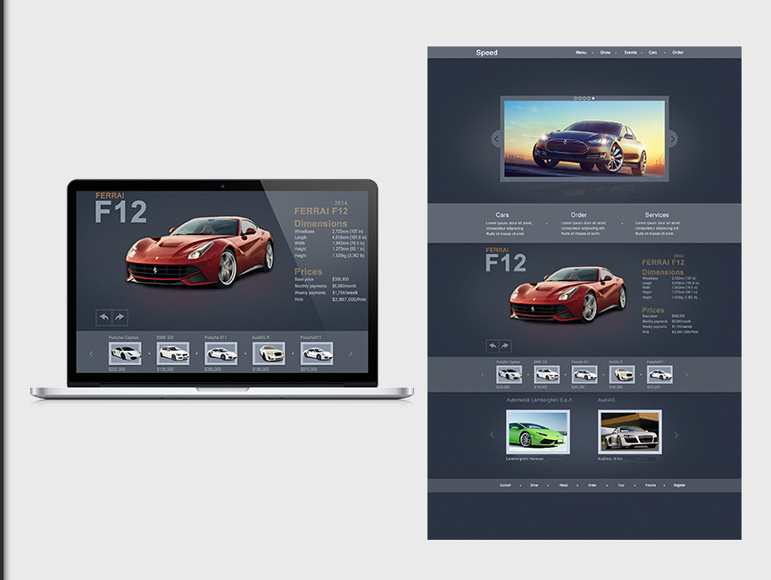 汽车WEB_Mike_L-站酷ZCOOL