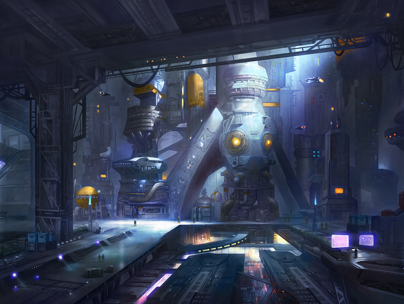 武装基地_Tian_Chi-站酷ZCOOL