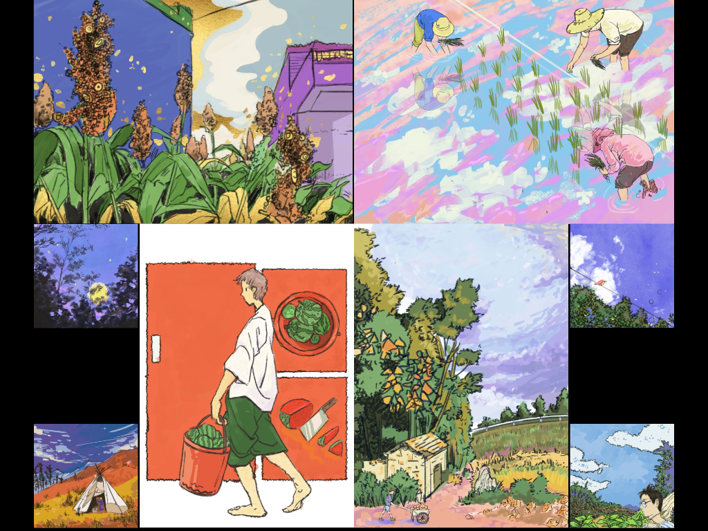 插画作品集_偏舟-站酷ZCOOL