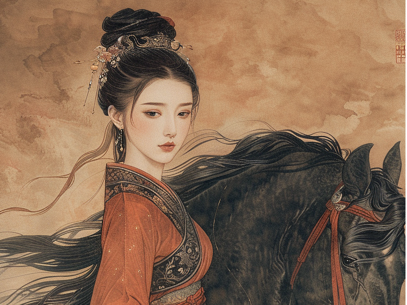 借古开今系列之美人篇2_米拉多多-站酷ZCOOL