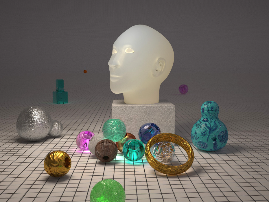 C4D VRAY 材质练习_hboy2016-站酷ZCOOL