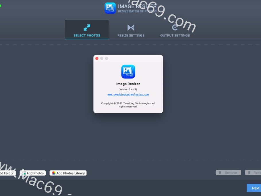 图片大小调整工具：Image Resizer for Mac_角落里的艺术家H-站酷ZCOOL