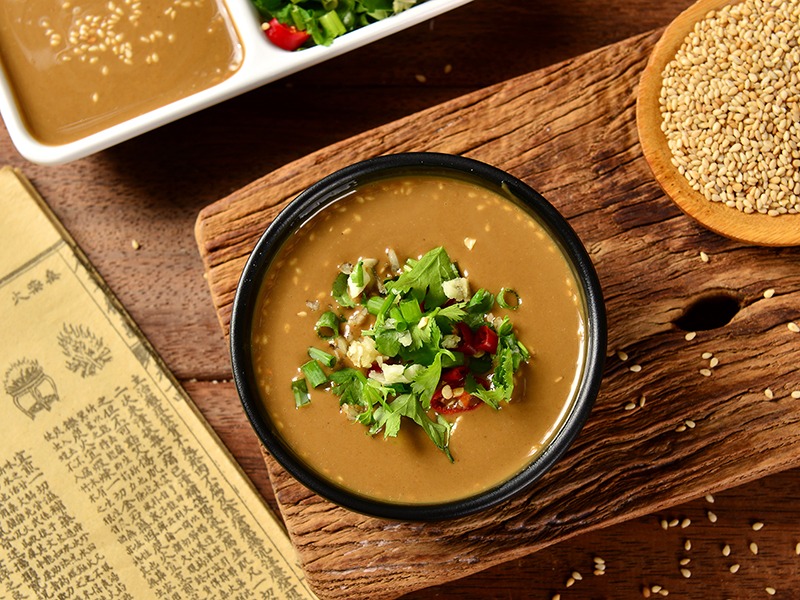 调味料白芝麻酱|电商美食摄影|调味品麻酱×郑州密斯杨_密斯杨摄影-站酷ZCOOL