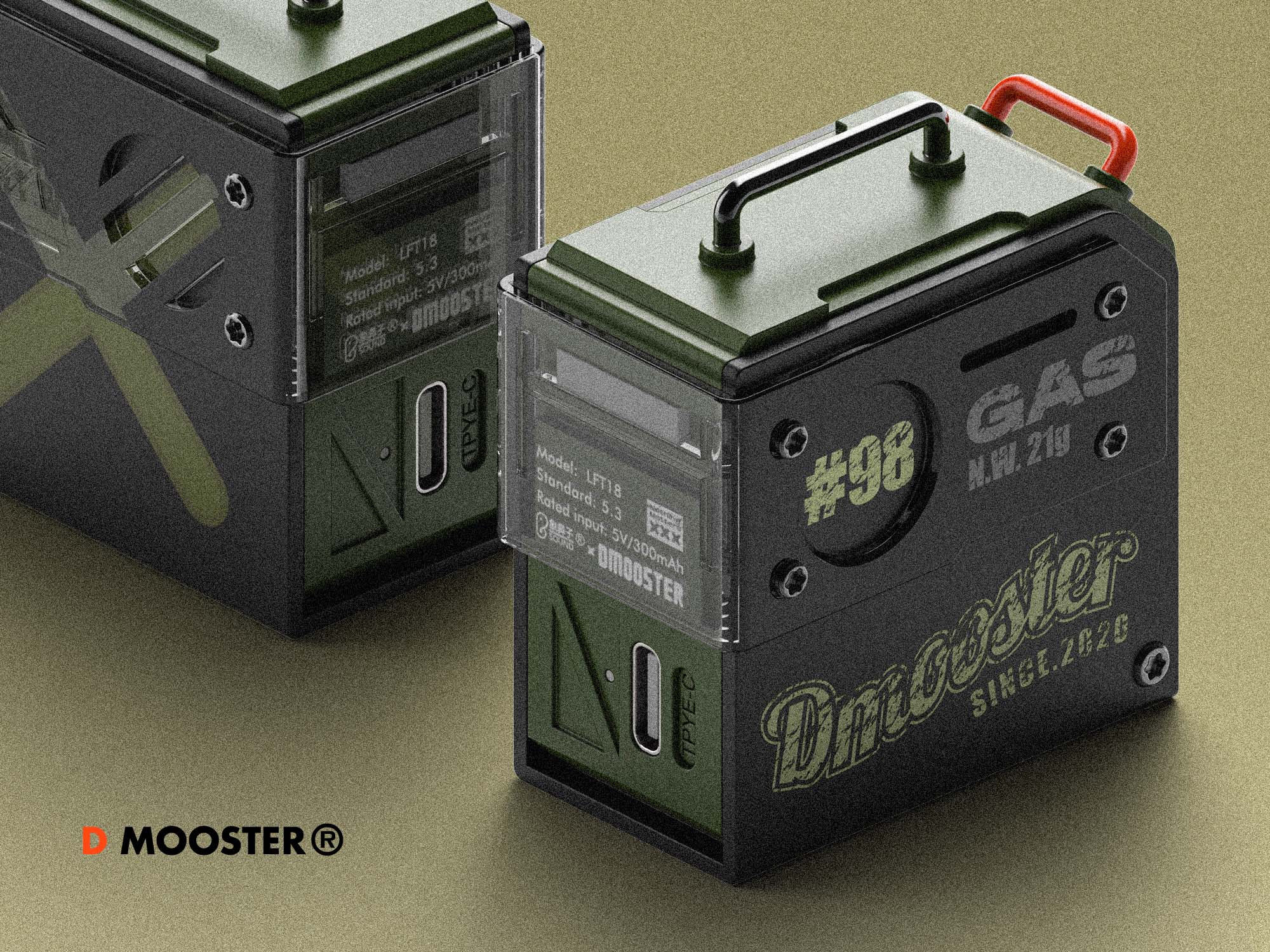 D MOOSTER® | 98#油箱TWS真无线耳机_DMOOSTER-站酷ZCOOL