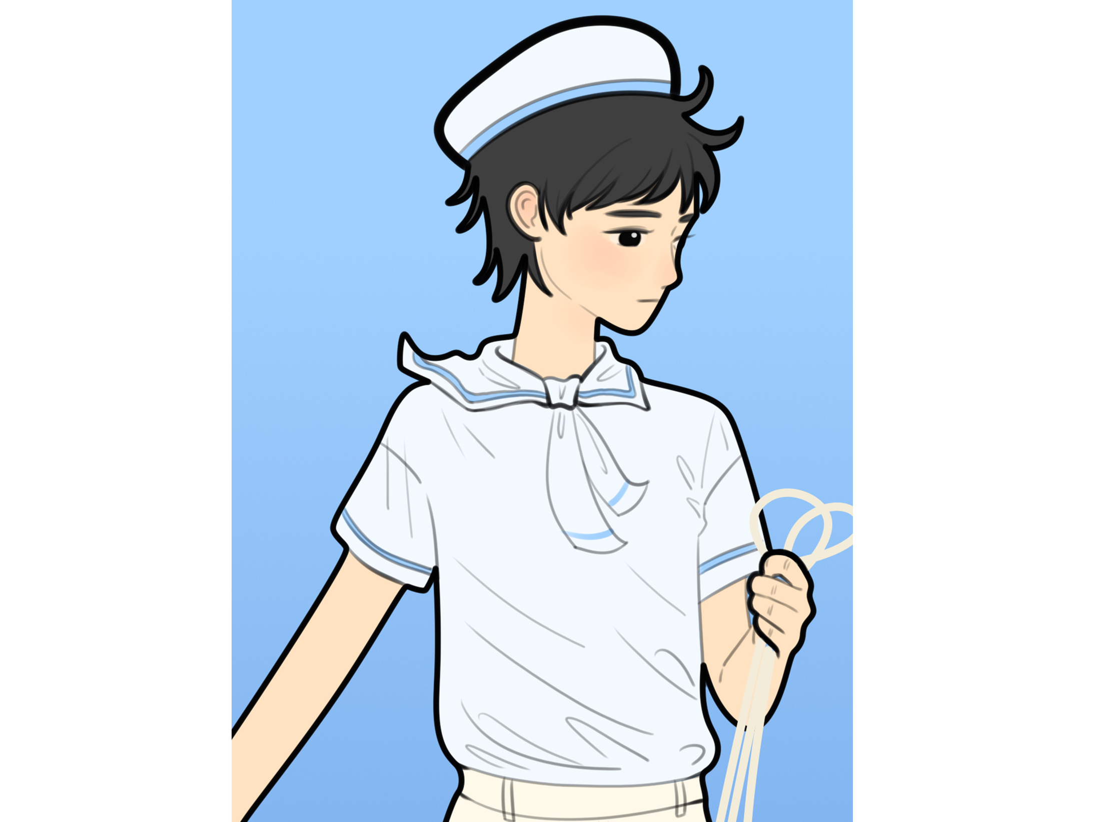 小水手_鱼庸lily-站酷ZCOOL