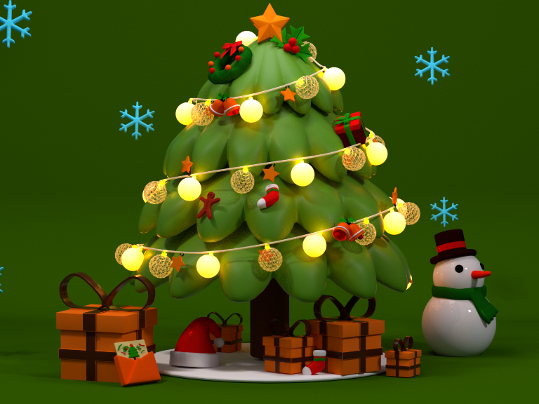 圣诞树_z人望山-站酷ZCOOL