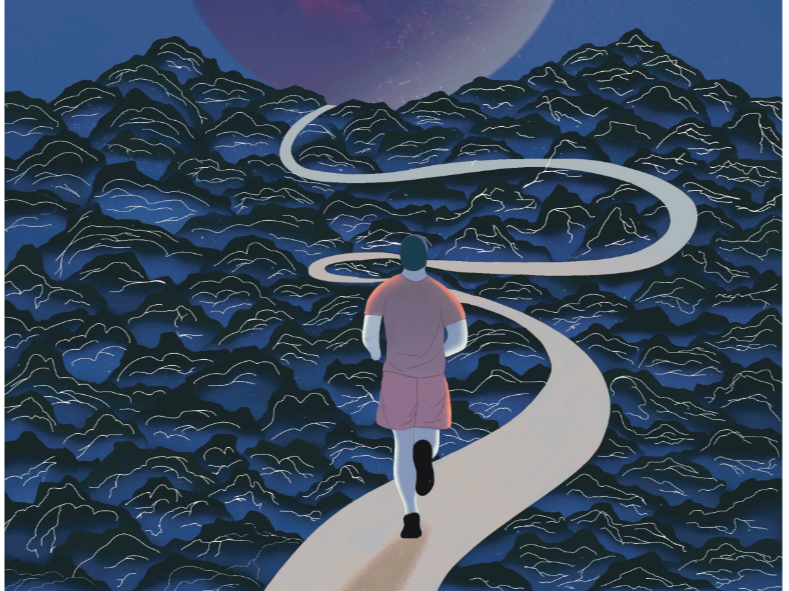 杂志插画|like the wind_不吃咖啡-站酷ZCOOL