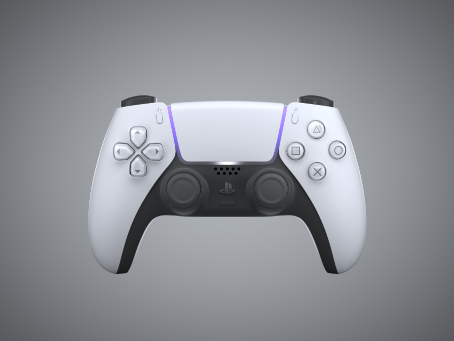 PS5手柄渲染_Jumunbin-站酷ZCOOL