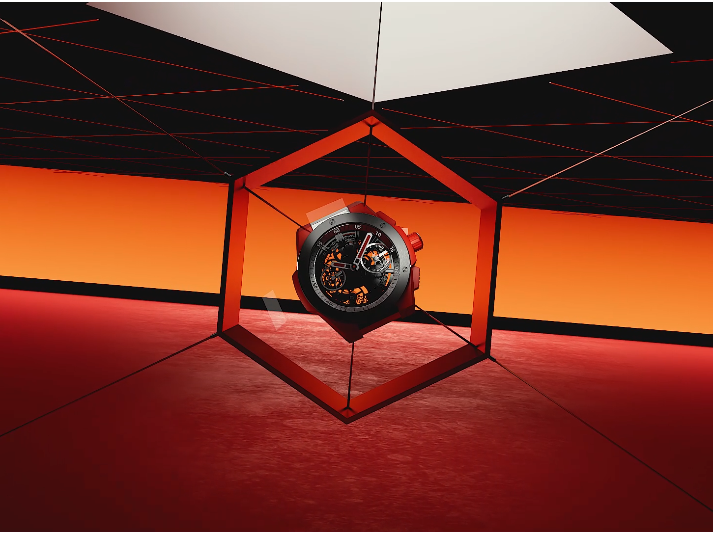 机械手表三维产品动画_丨回声ECHO-站酷ZCOOL