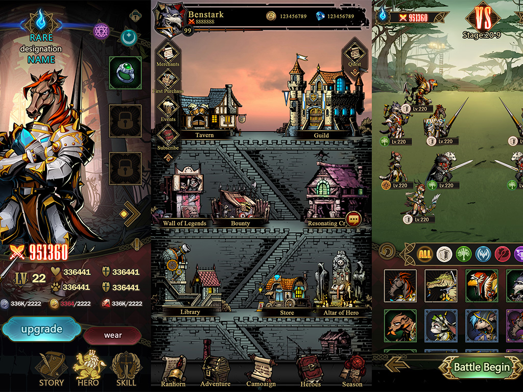 Wild crown 场景及UI_uncleben-站酷ZCOOL