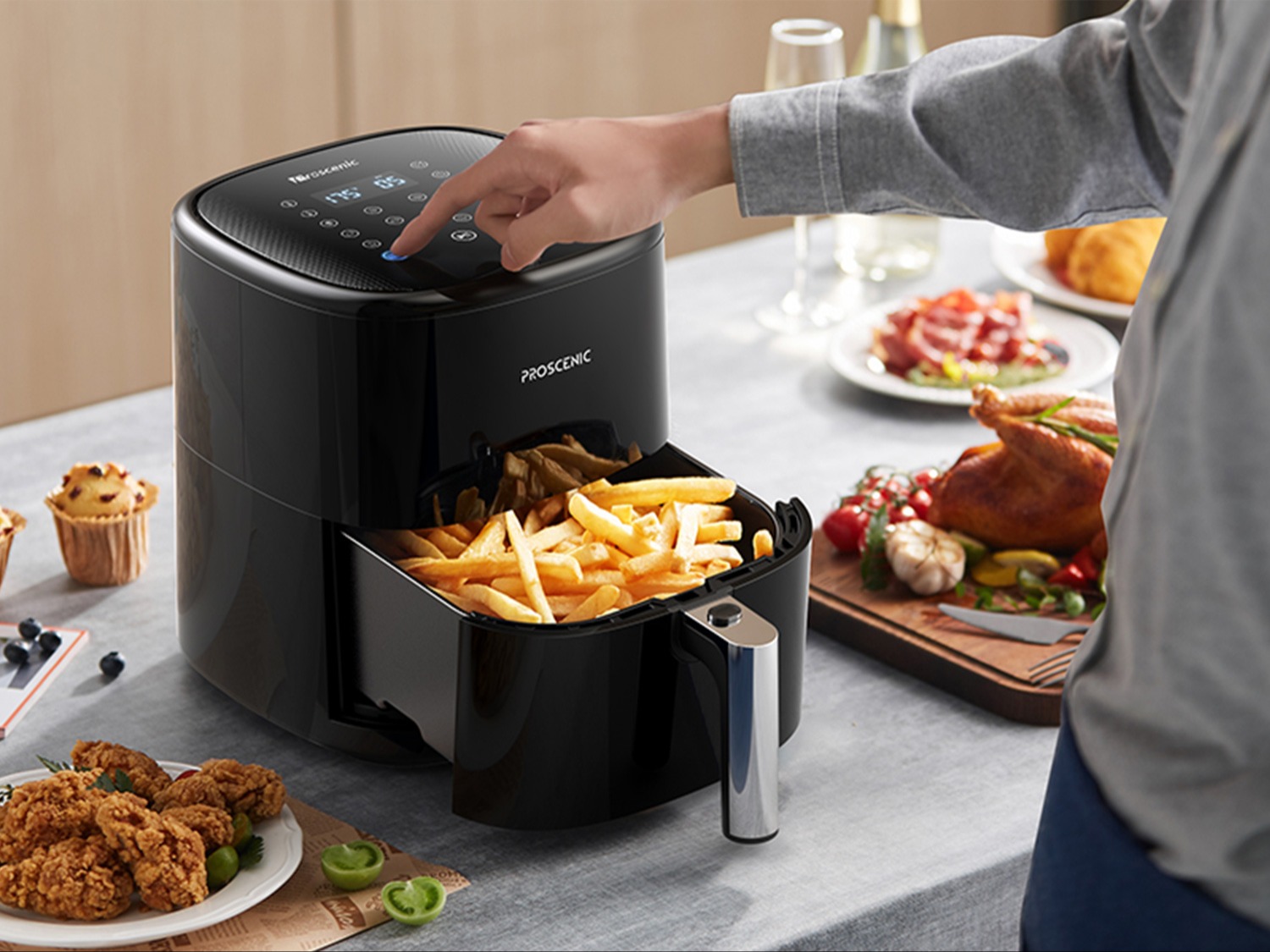 跨境详情 | Proscenic T22 空气炸锅 乔治杰生视觉_乔治杰生视觉-站酷ZCOOL