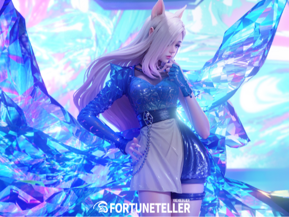 英雄联盟同人作品KDA阿狸_邪邪不二-站酷ZCOOL