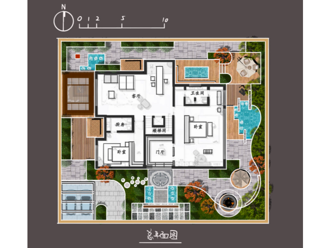 庭院景观设计_Hx200-站酷ZCOOL