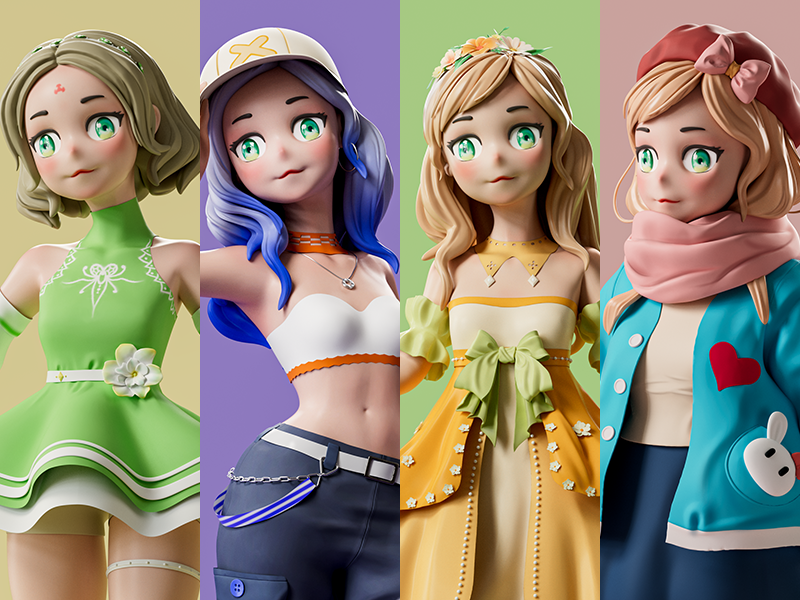 原创IP-日常IP练习_礼物阿偶-站酷ZCOOL