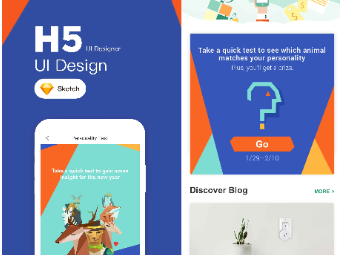 动物性格测试 H5页面 ui设计_cczmyf-站酷ZCOOL