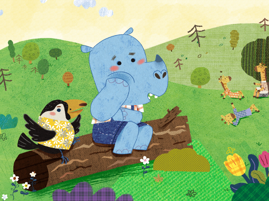 再见坏脾气_蓝宝石yoki-站酷ZCOOL