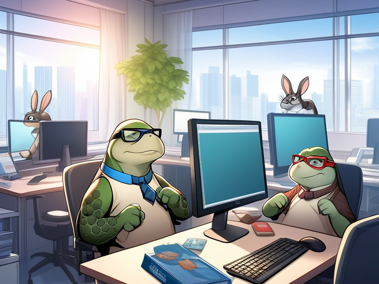 龟兔赛跑_二仙桥胖虎-站酷ZCOOL