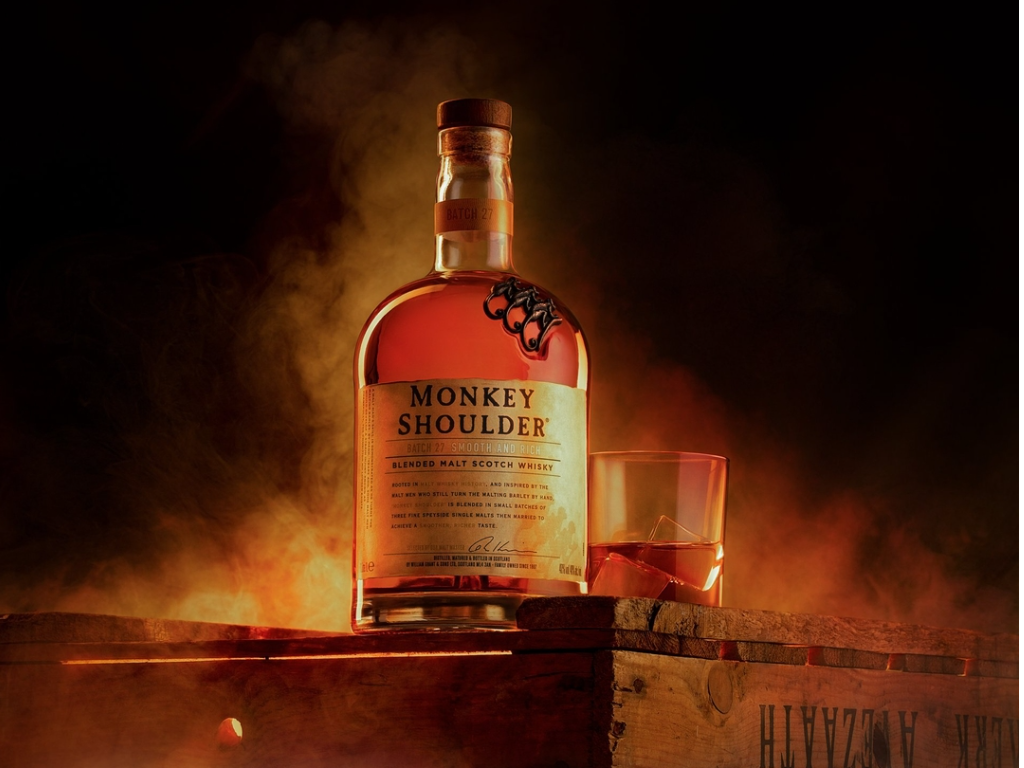 MONKEY SHOULDER 三只猴子 威士忌_stan006-站酷ZCOOL