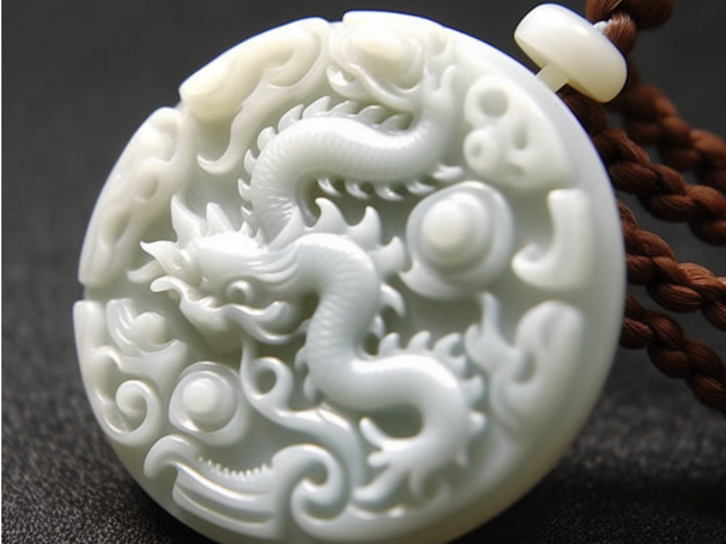 玉石吊坠（AI智能软件midjourney练习）_艺舟1014-站酷ZCOOL