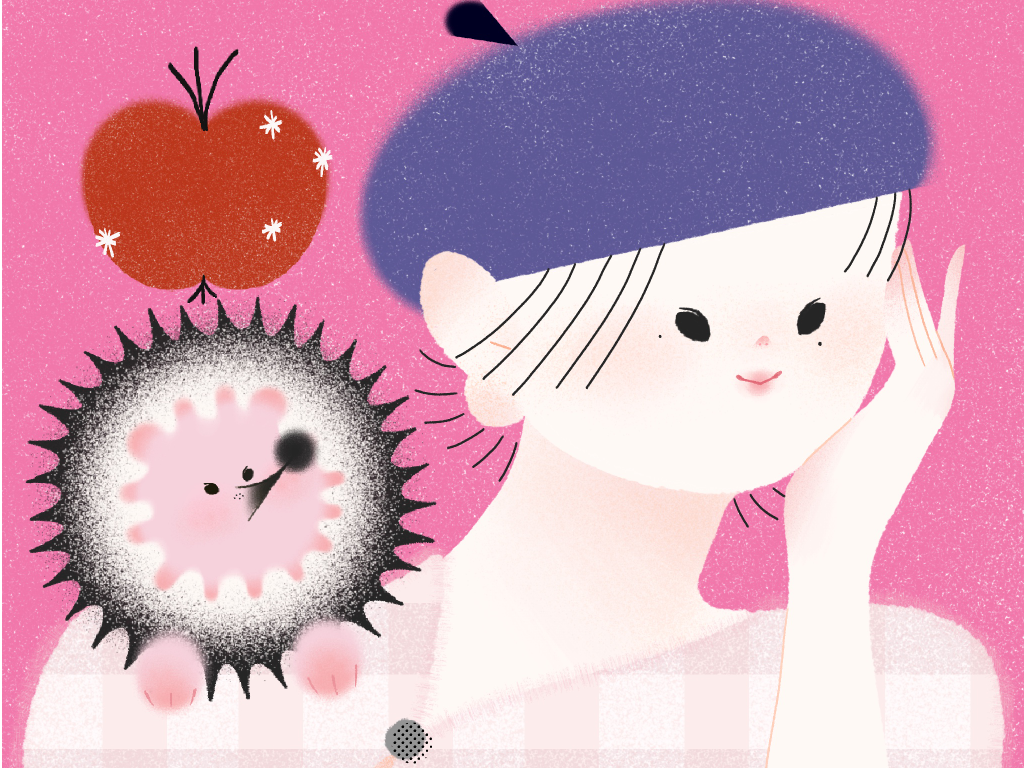 Bomi的「7月涂画本」_三也Bomi-站酷ZCOOL