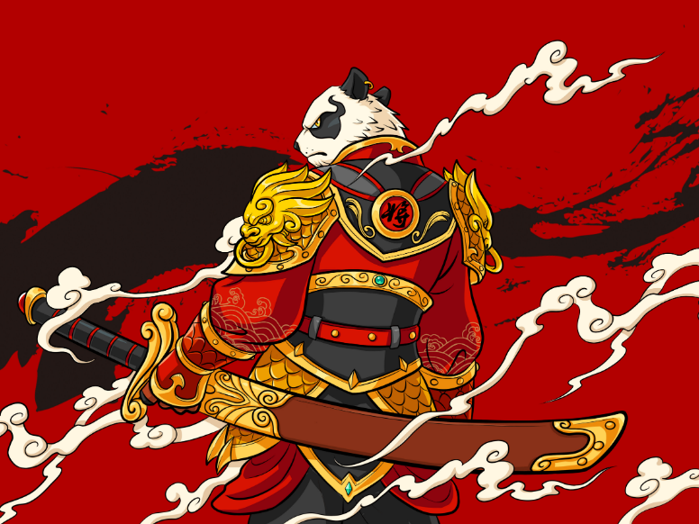 熊猫大将_mzgmzg-站酷ZCOOL