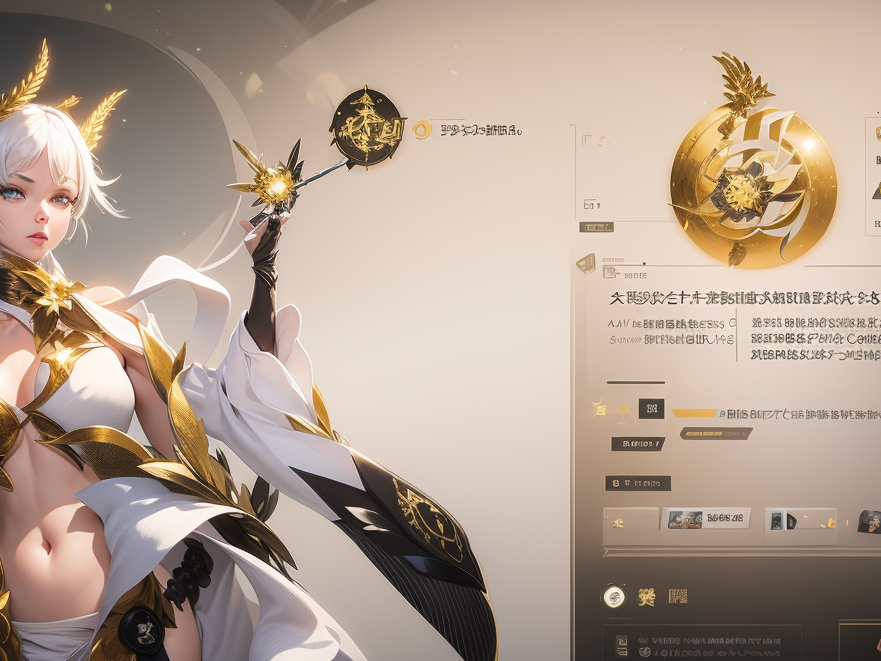 ai制作游戏界面，网站_逐梦的鱼-站酷ZCOOL