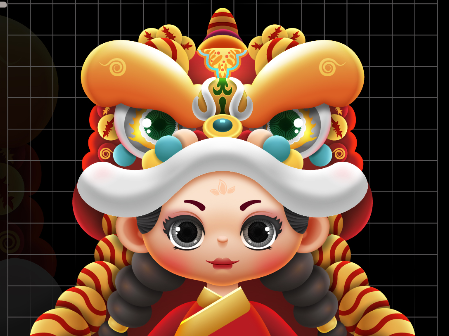 雄狮少女IP #岭南文创IP100_暴力鸟SUPER-站酷ZCOOL