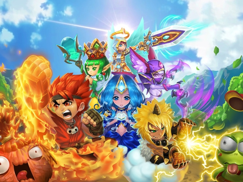 魔灵保卫者-登陆界面_ilison-站酷ZCOOL