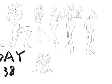 day38@速写班长_Z023362454-站酷ZCOOL