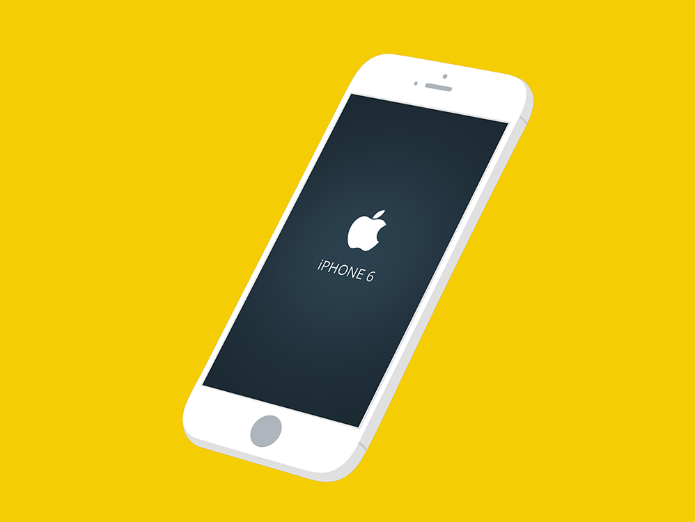iphone6扁平化样机_lovmeker-站酷ZCOOL