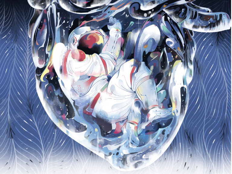 将斑斓星辰与你一起凝结成冰_XXXXuAn-站酷ZCOOL