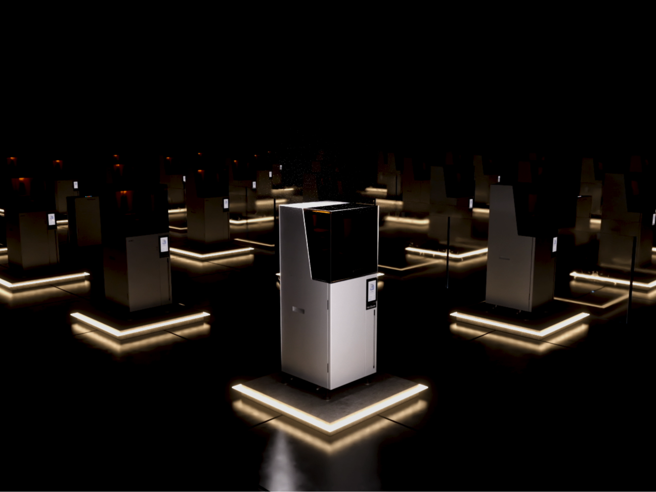 自动化3D打印工厂_多得多得多-站酷ZCOOL