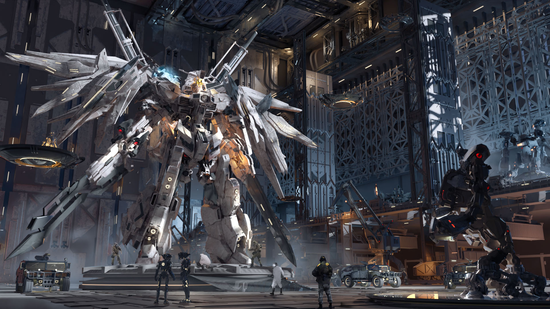 机甲练习作品_MingYu1-站酷ZCOOL