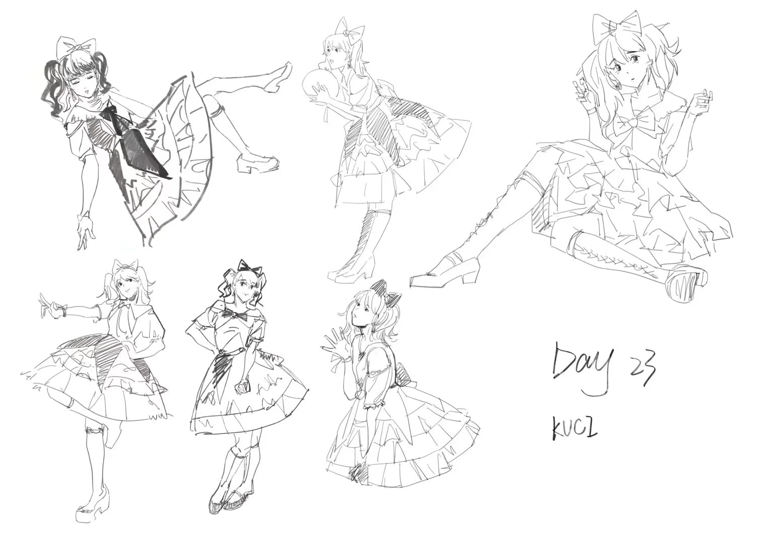 #速写六十天挑战赛#day23@速写班长_kucix-站酷ZCOOL