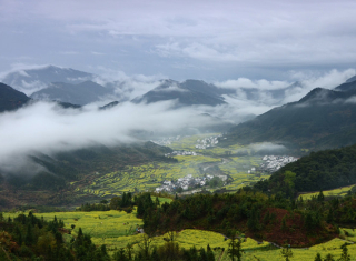 雨中婺源_lambert_chen-站酷ZCOOL