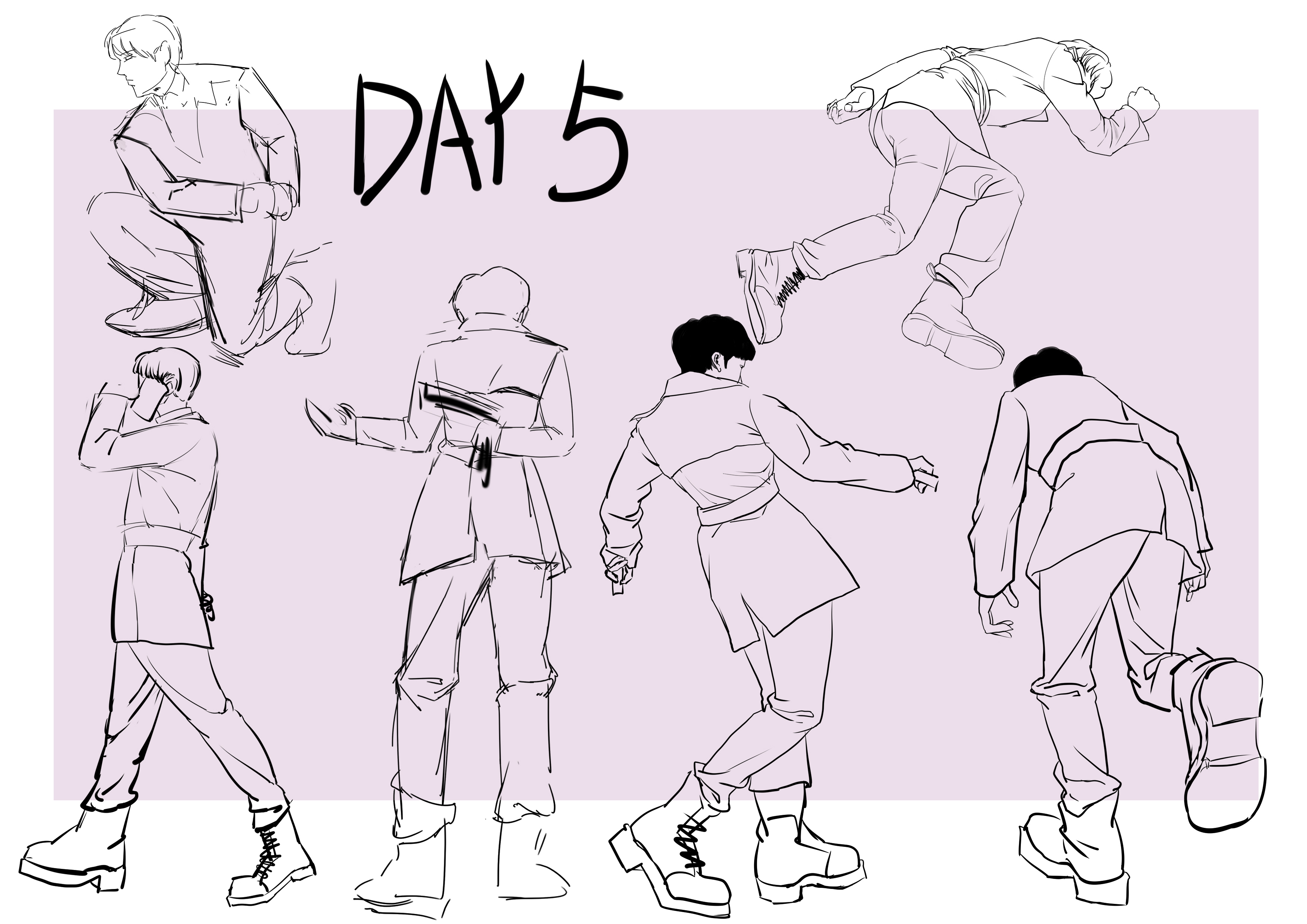 #速写60天挑战赛 day5@速写班长_普通仙女虫逢-站酷ZCOOL