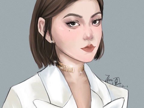 procreate｜1/100_阖和-站酷ZCOOL