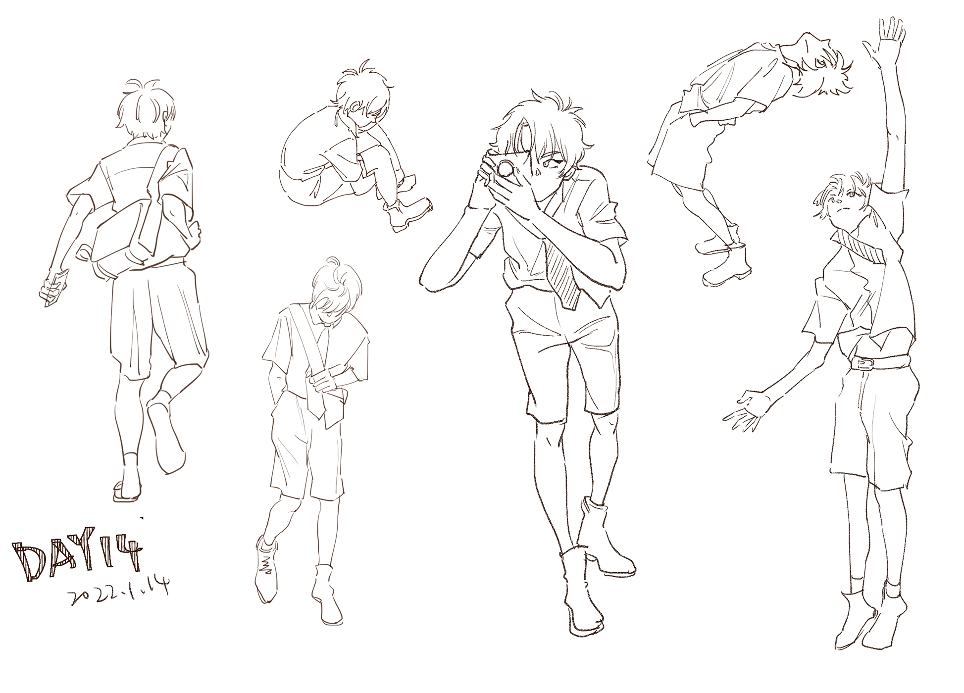 #速写60天挑战赛# DAY14 _Z905667333-站酷ZCOOL