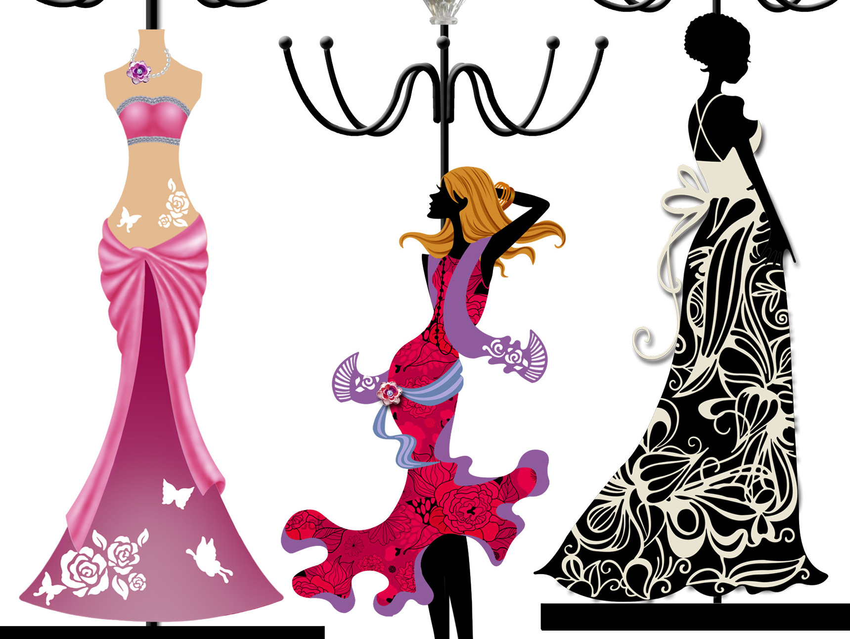 家居饰品--首饰架_linda_yang888-站酷ZCOOL