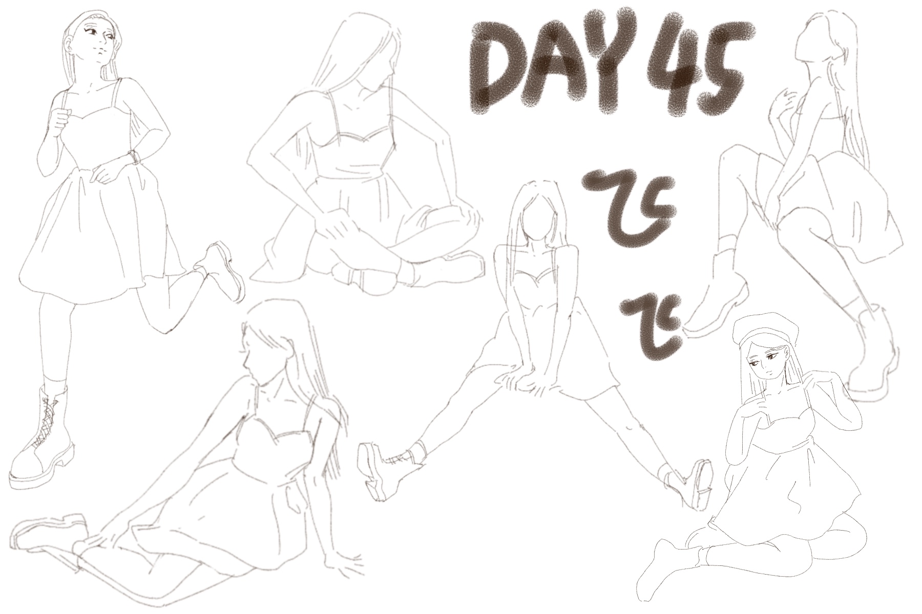 #速写60天挑战赛# day45@速写班长 _夏飞飞233-站酷ZCOOL