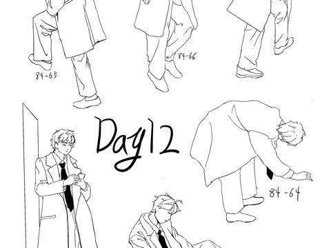 #速写60天挑战赛# day12@速写班长_帝懿歆-站酷ZCOOL