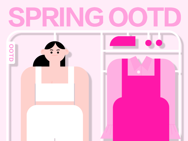 SPRING OOTD_阿来ALAI-站酷ZCOOL