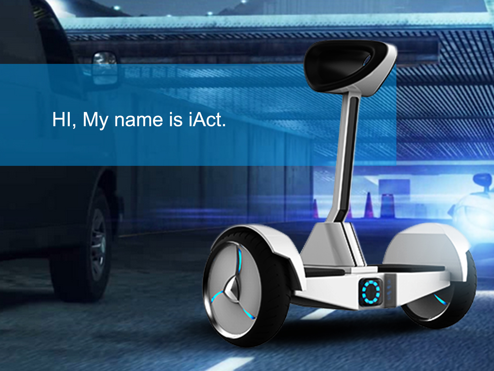 《Electric balancing vehicle - iAct》_Synsi朋-站酷ZCOOL