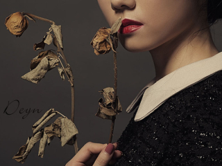 少女与花_Deyn_Z-站酷ZCOOL