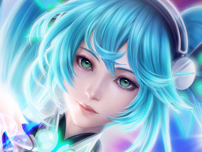 初音同人_darksolin-站酷ZCOOL