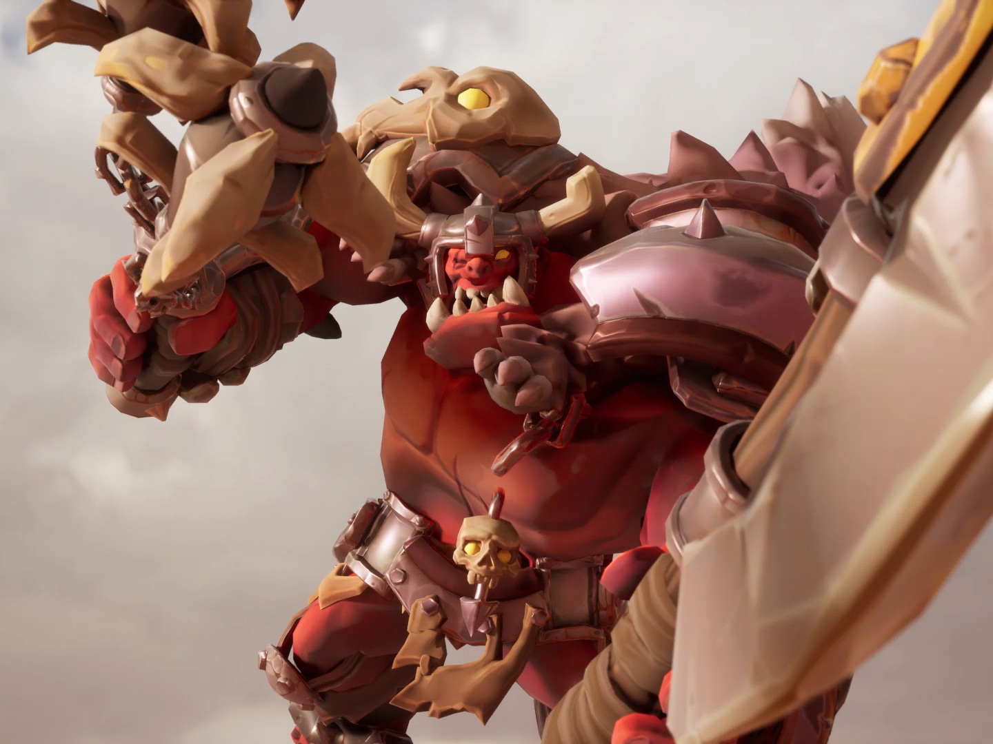 魔幻背景slg_单英雄展示_宵祭-站酷ZCOOL