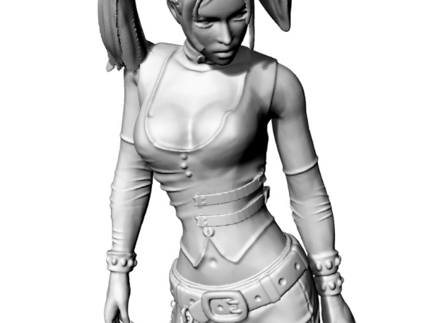dc漫画哈莉·奎茵3d模型_3D小白-站酷ZCOOL